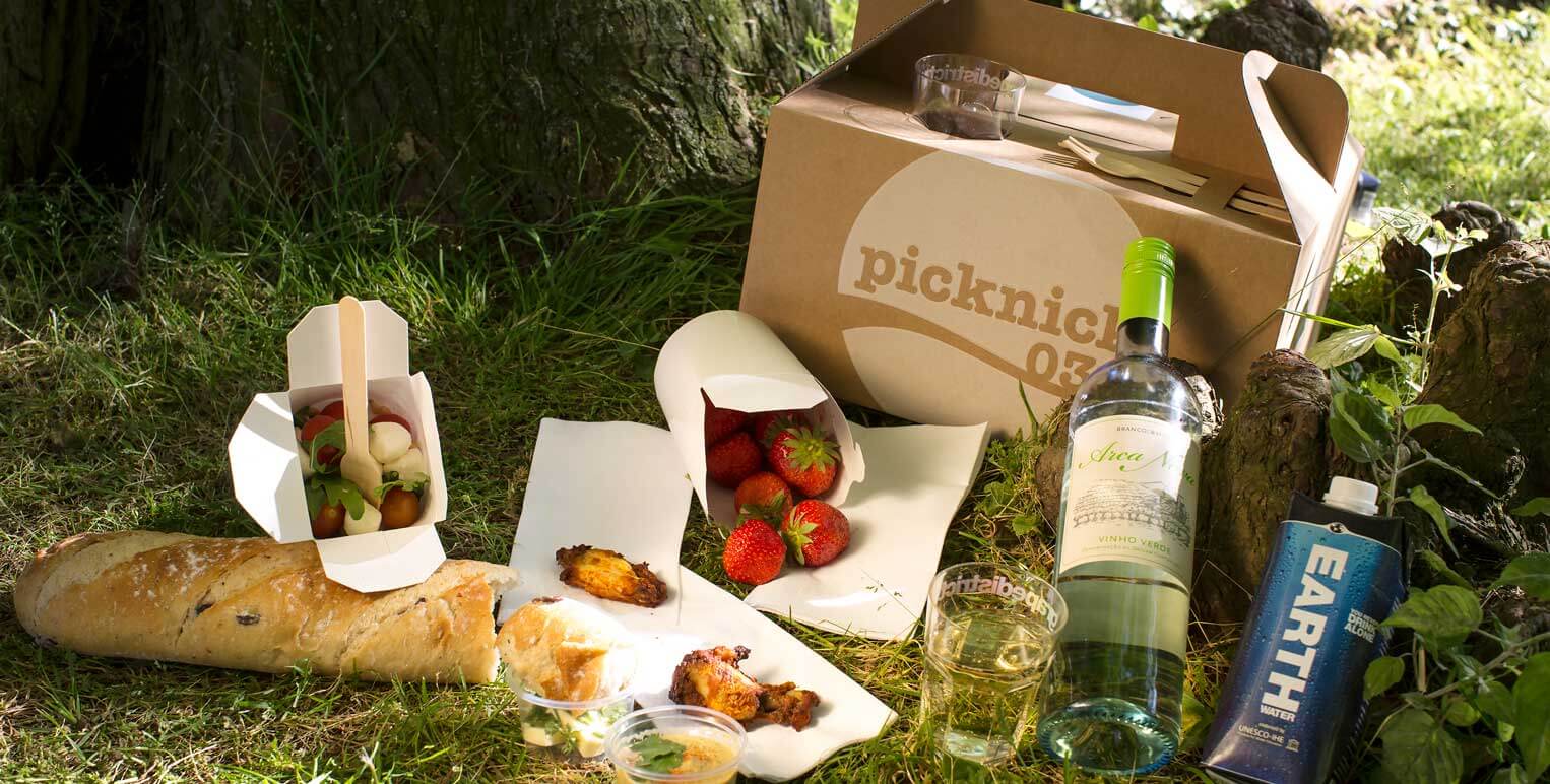 Ontbijtbox van karton - Picknick box van karton | Cateringdoos